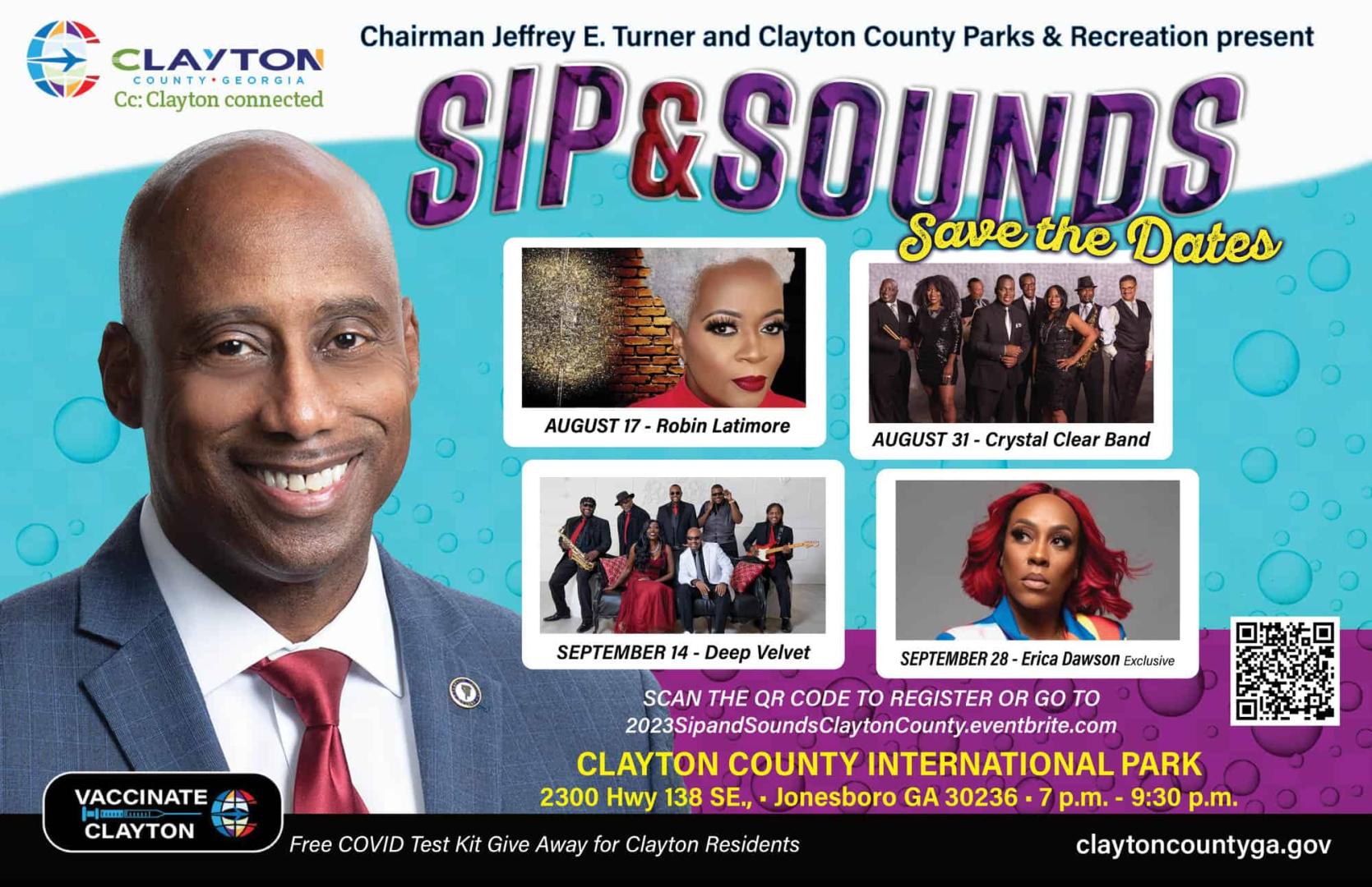 Sip & Sounds – Clayton County Parks