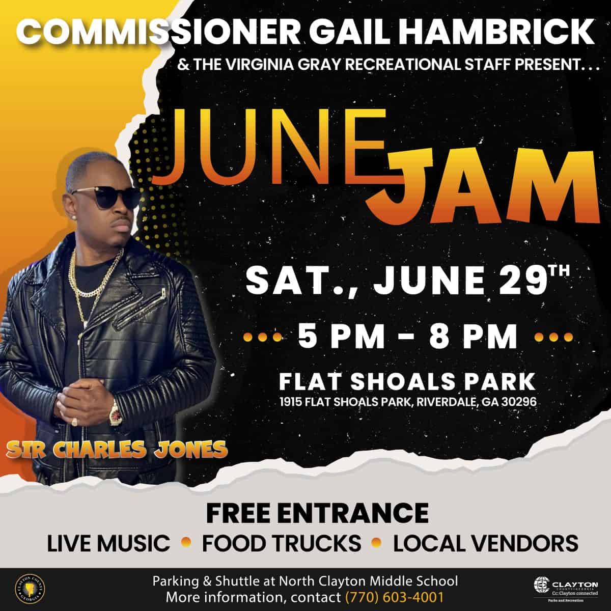 June Jam – Clayton County Parks