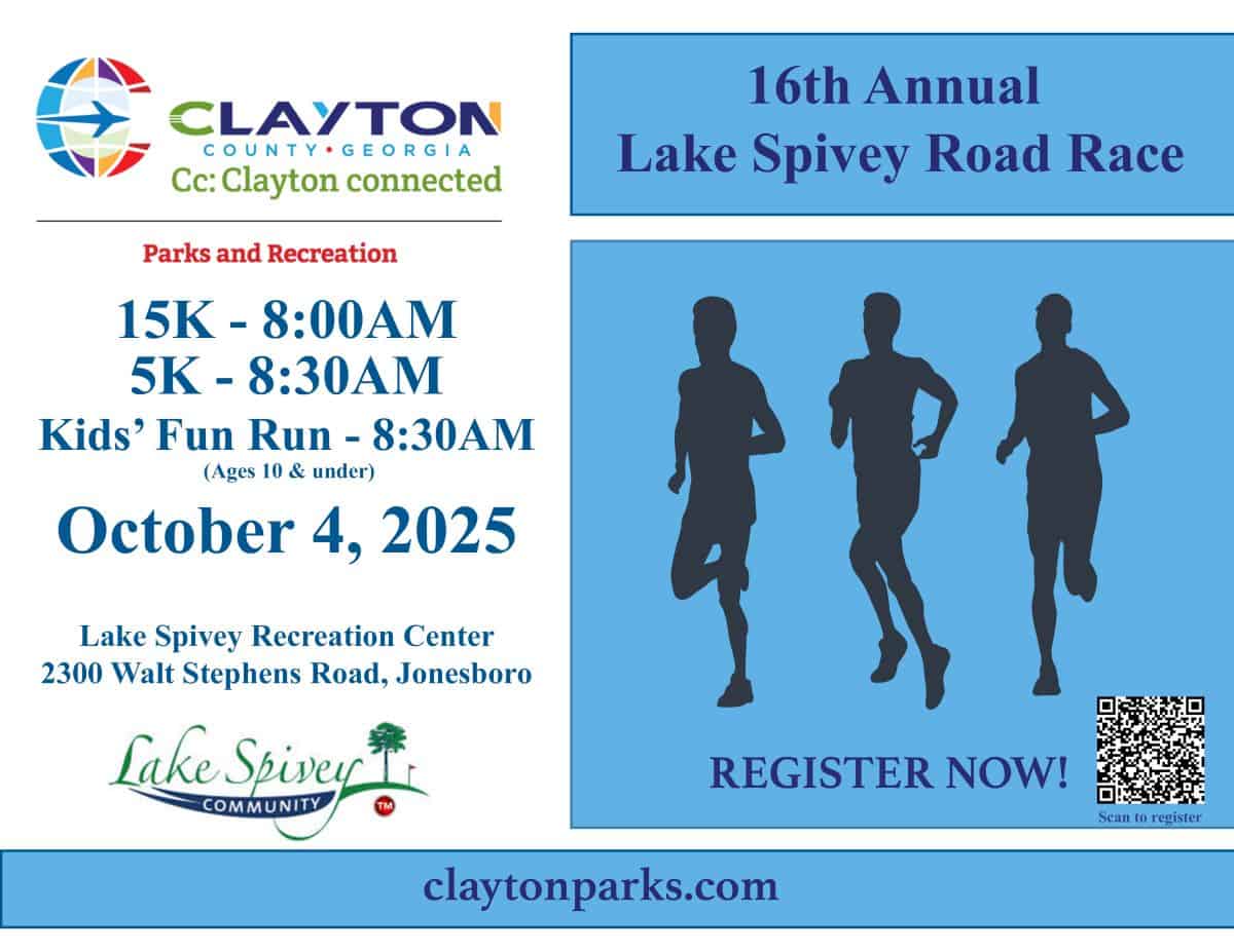 16th Annual Lake Spivey Road Race – Clayton County Parks